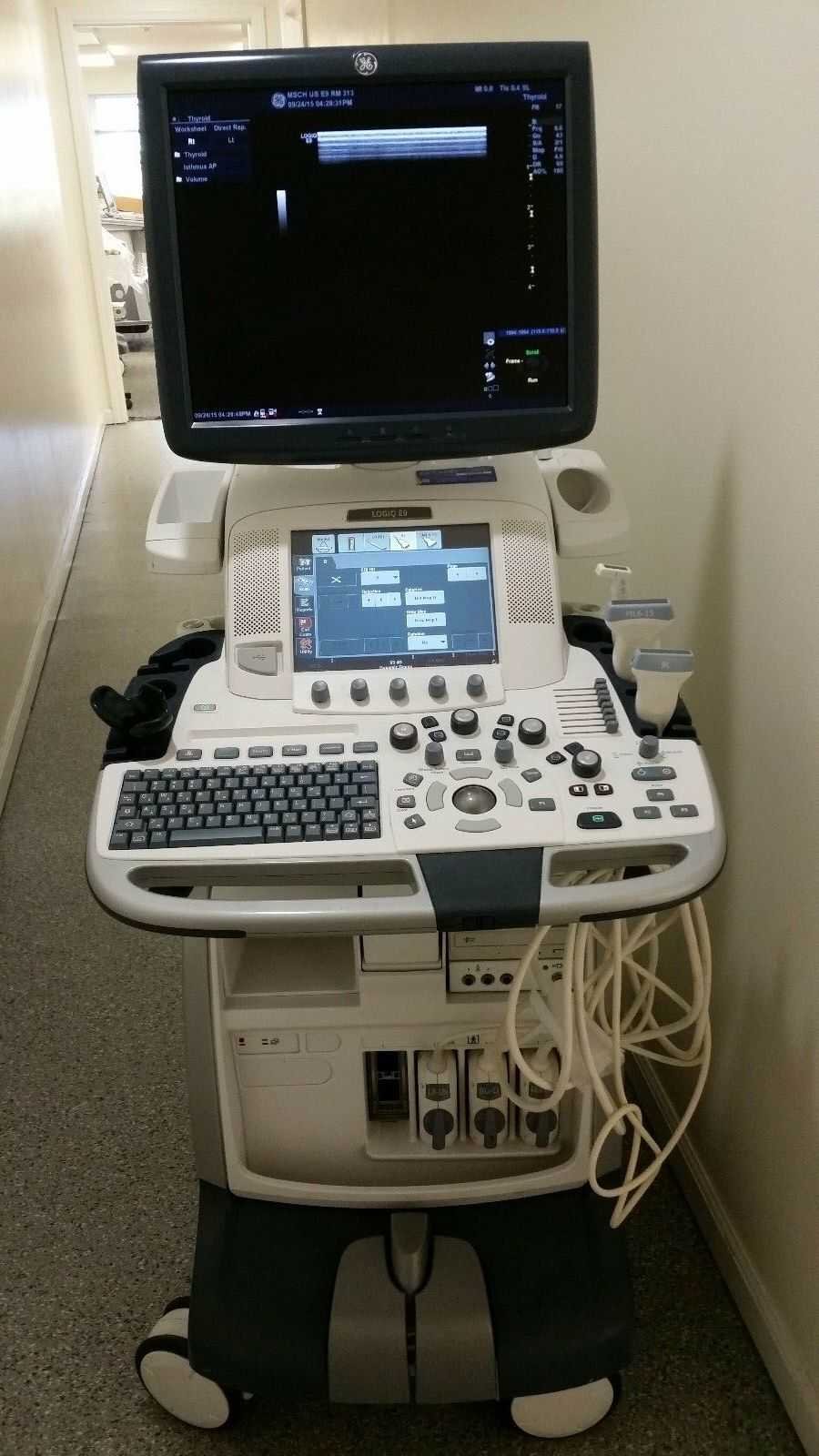 GE Logiq E9 with XDclear Ultrasound System | Marcroft Medical