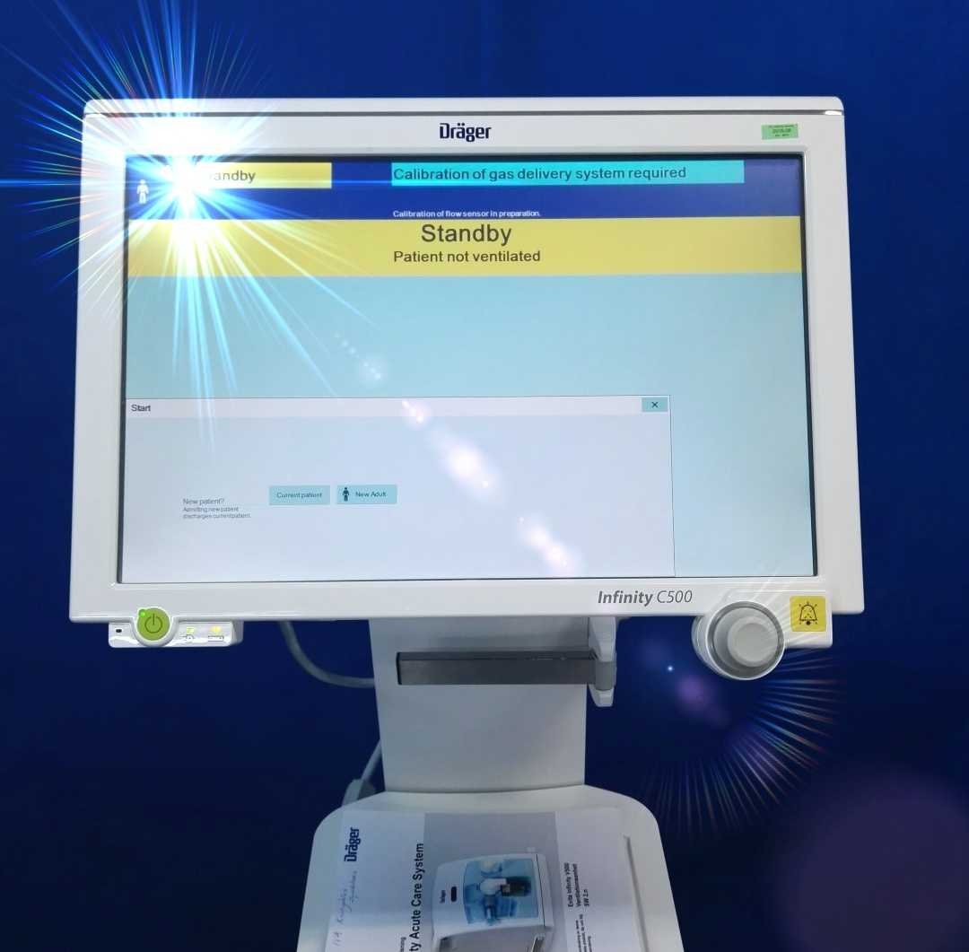 Drager Evita Infinity V500 Ventilator | Marcroft Medical