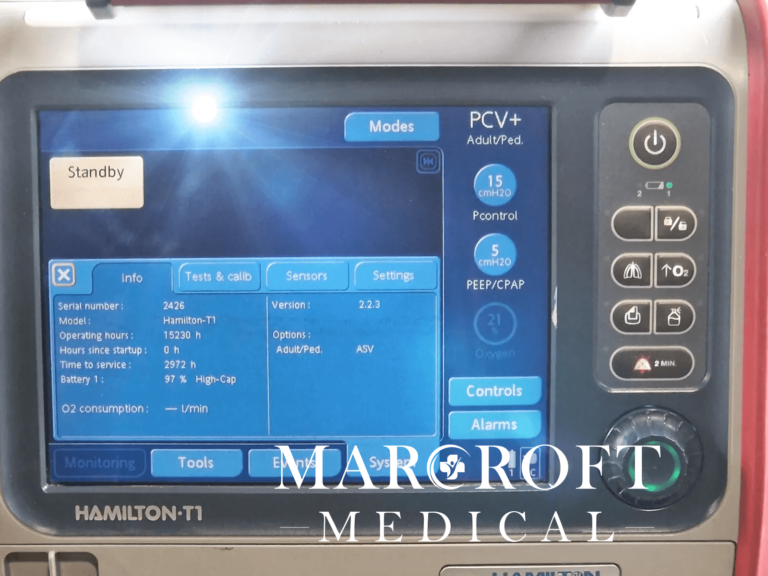 Hamilton T1 Transport Ventilator - Refurbished | Marcroft Medical