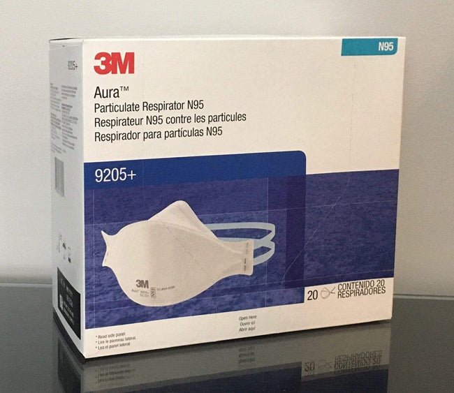 3M Aura Particulate Respirator 9205+, N95, 440/Case | Marcroft Medical