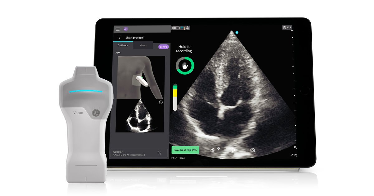 GE HealthCare Vscan Air SL Portable Handheld Ultrasound - New ...