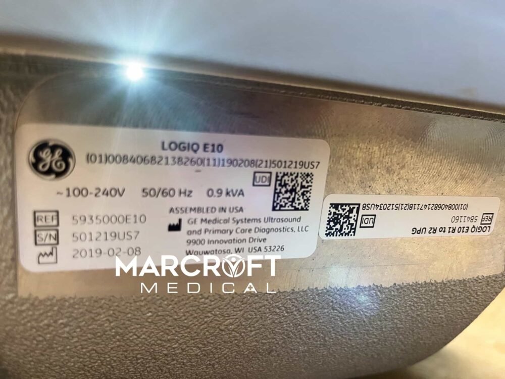 GE LOGIQ E10 Series | Ultrasound for General Imaging | Marcroft Medical
