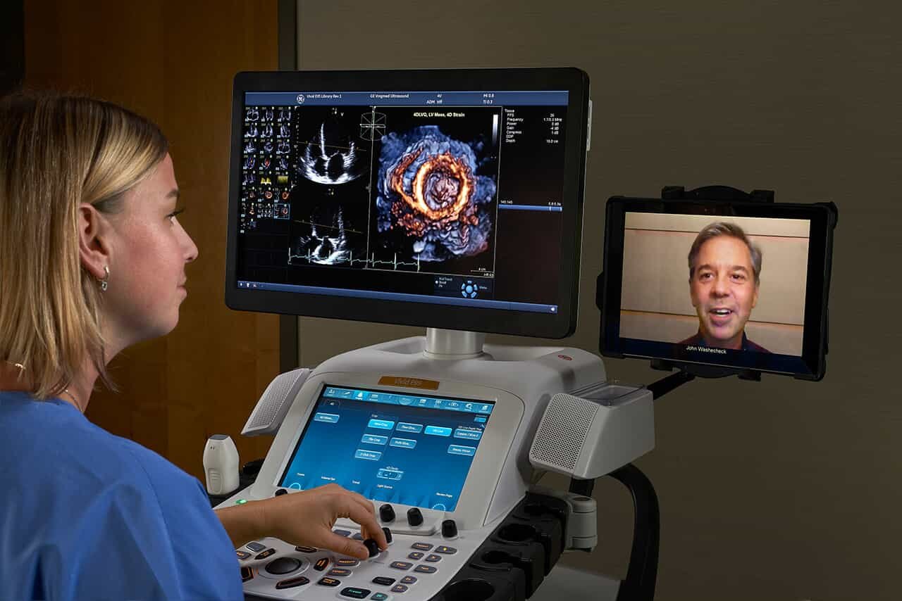 GE Vivid E95 4D Cardiac Ultrasound System | Marcroft Medical