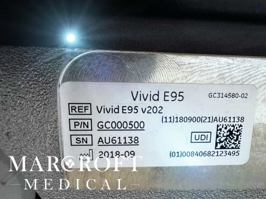 GE Vivid E95 4D Cardiac Ultrasound System | Marcroft Medical